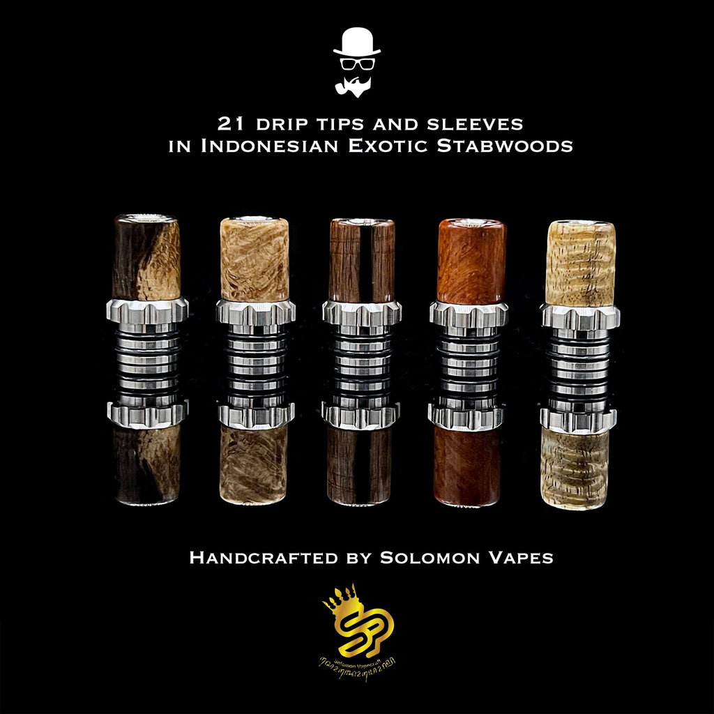Sleeve per Drip Tip 21 / Build Your Tip exotic stabwood edition – The ...