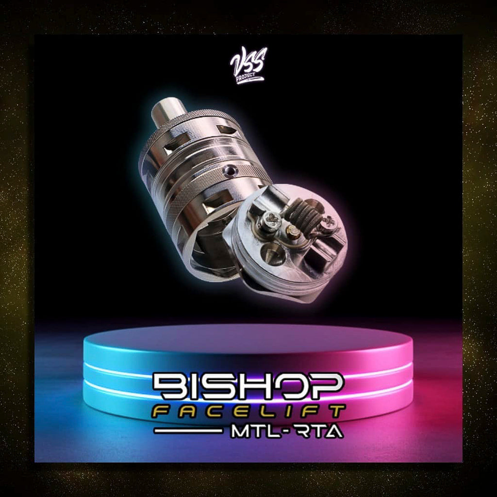 BISHOP FACELIFT - MTL RTA 2ml LIMITED EDITION – The Vaping Gentlemen Club