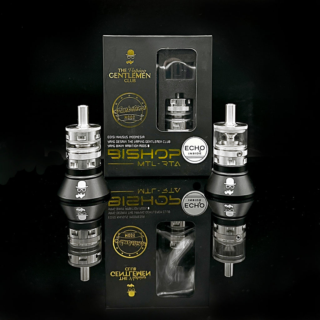 BISHOP FACELIFT - MTL RTA 2ml LIMITED EDITION – The Vaping Gentlemen Club