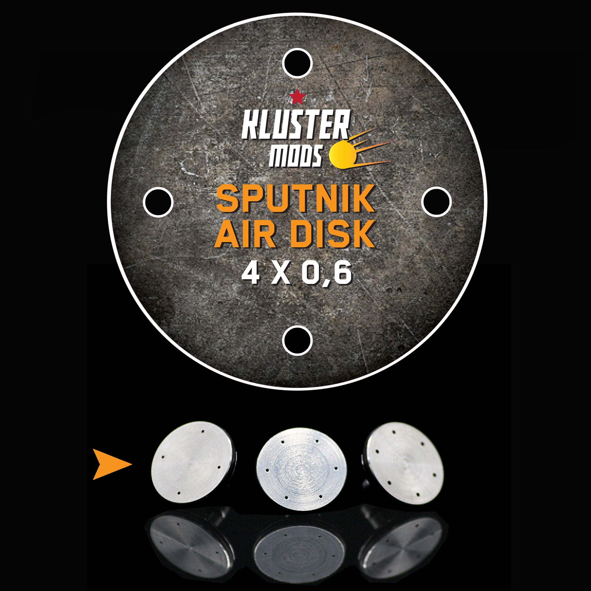 Sputnik Air Disk 4x0,6 – The Vaping Gentlemen Club