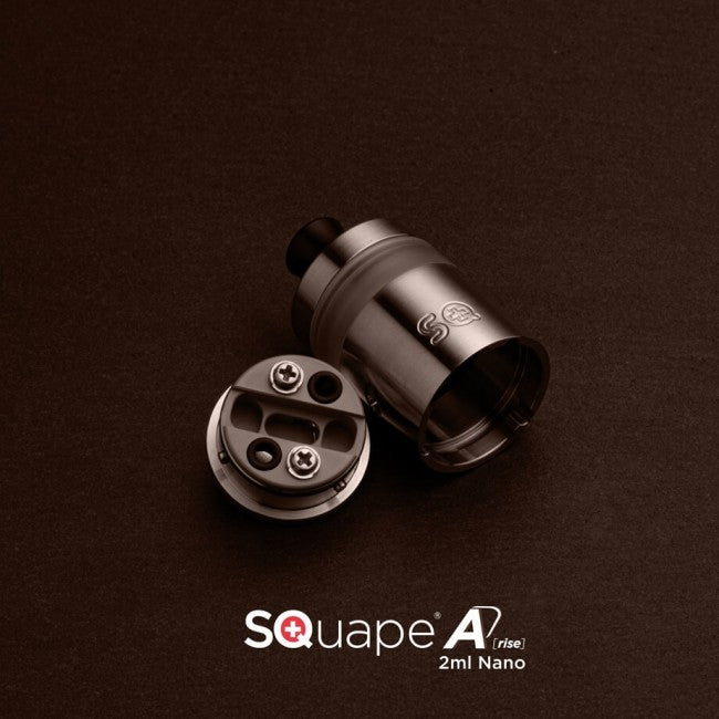SQuape A[rise] RTA Nano 2ml – The Vaping Gentlemen Club