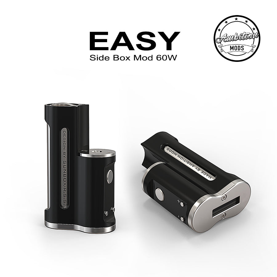 EASY SIDE BOX MOD STEALTH – EVOLV DNA 60W – The Vaping Gentlemen Club